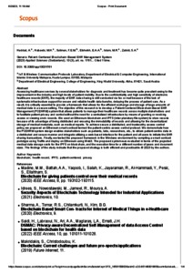 Generic patient-centered blockchain-based EHR management system - IIUM Repository (IRep)